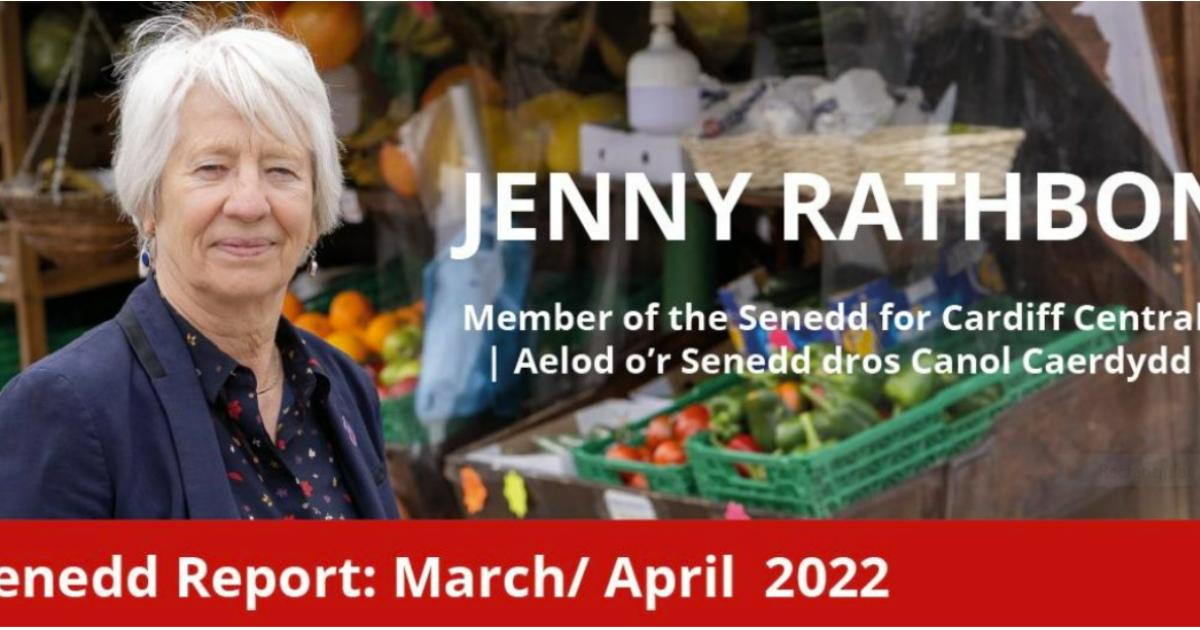 My May Report - Jenny Rathbone